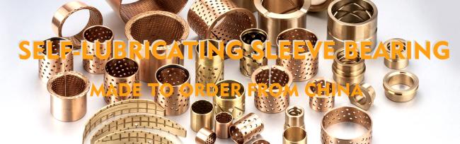  self-lubricating sleeve bearing