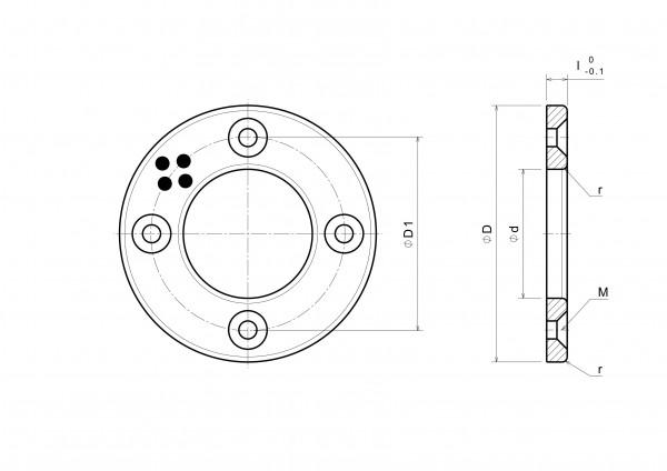 Washer self-lubricating