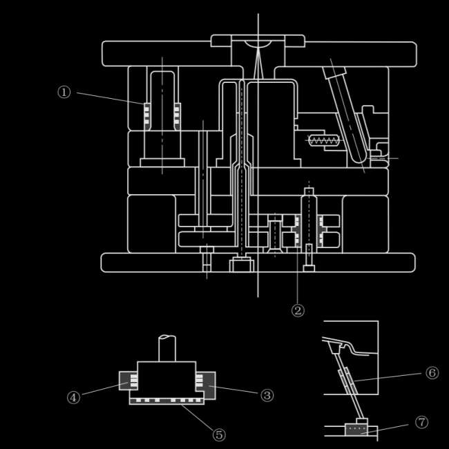 oilless bushings application-Injection Moulding