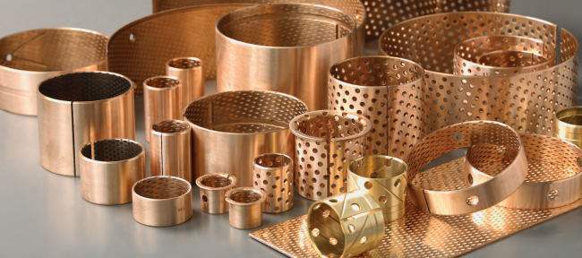 wrapped bronze bearing bushing, bronze thrust washer