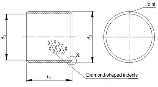 WRAPPED BRONZE BUSHING
