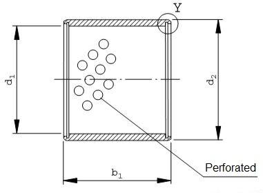 WRAPPED BRONZE BUSHING