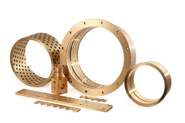 self lubricated bronze wear plate