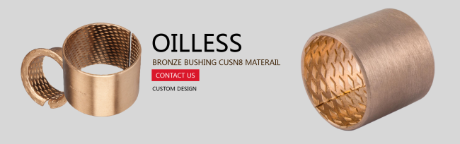 Slit Oilless Bronze Bushings For Hydraumatic CuSn8P 40x44x40 BMZ 4040 Size