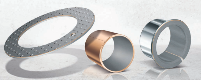 Guide PAF PAP Self Lubricating Plain Bearing Steel Copper Sleeve Bushes Coated Bushing 