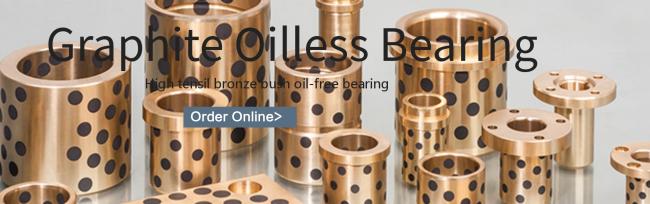 Popular special casting solid graphite lubricating CuZn25Al6Mn4Fe3 bushing bearing with copper base 