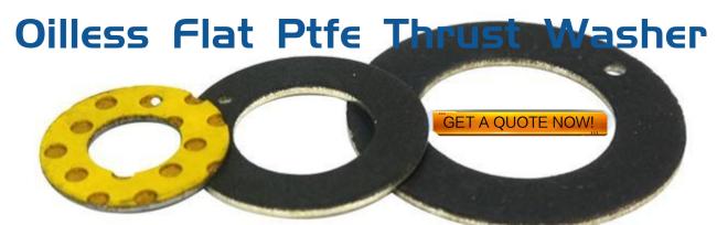 Oilless Flat Thrust Washer 
