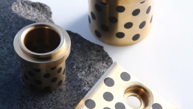 self-lubricated bearings Oil free bushing with copper alloys