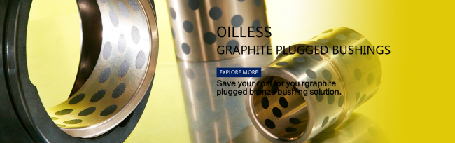 graphite plugged bronze bushings