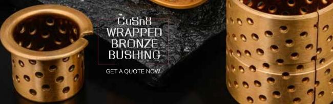 CUSN8 WRAPPED BRONZE BUSHING