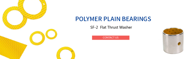 Oilless SF-2 Bronze Bearing Flat Thrust Washer