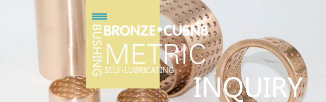Wrapped Bronze Bearings CuSn8