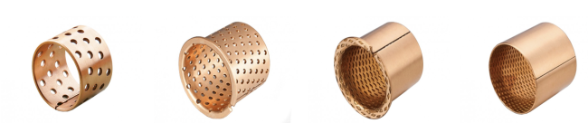 Bronze Sleeves Straight and Flange With Perforation