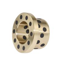China Self Lubricated Bronze Embedded Graphite Bushing C86300 Alloy for sale