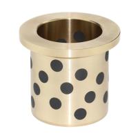 China Self Lubricated Bronze Embedded Graphite Bushing C86300 Alloy for sale
