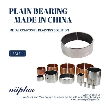 China Metric Standard Size Available Cylindrical Bearing Composite Bushing for sale