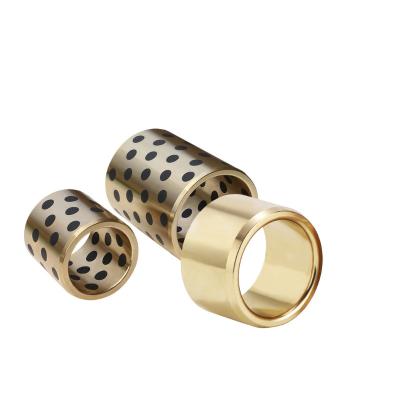 China Long lasting Low Friction Solid Bronze Bearings for Oil Or Grease Lubrication for sale