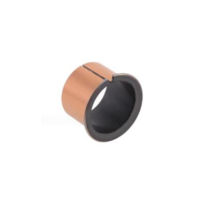 China Custom Metal Backed Bearing Split Bushings Copper Plating, Flanged, High Quality for sale