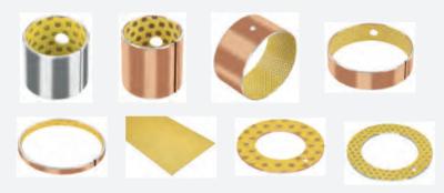 China Tin Plating Bronze Thrust Washer  Inch Sizes Metric Plain Bushing for sale