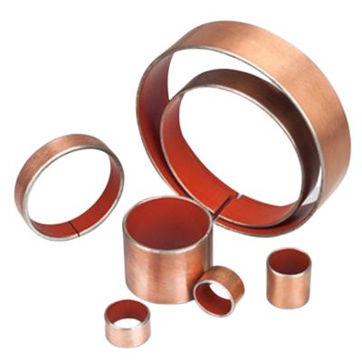China Metalen-polymeren laag wrijvingsvlak lagers met staalondersteuning Te koop