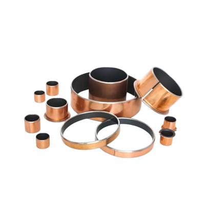 China ptfe zelfglijdend composiet plain bearing tin plating anti corrosie voor temperatuur Te koop