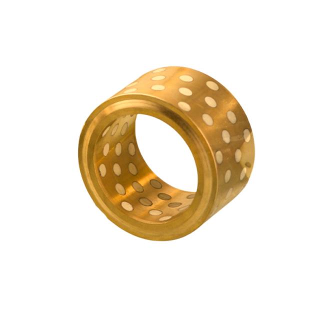 bronze graphite plugged bearings
