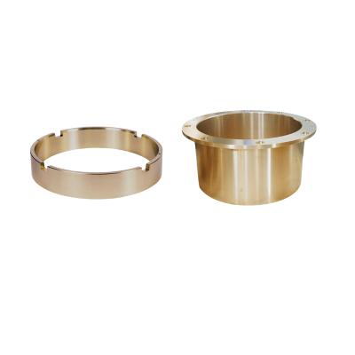 Dünner Mauerkasten u. Flansch Customzied-Nut-Bronze Gleitlager für Bagger