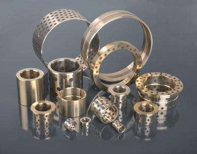 China Cam Slide Bearings | Bronze Bushing With Graphite Plugs Guide Die Bushes for sale