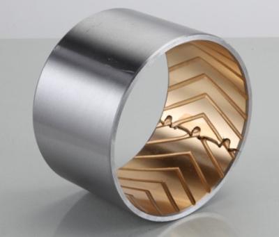 Cina BOCCOLE BIMETALLICHE Cuscinetti bimetallici autolubrificanti bimetallici materiali di JF700 CuPb30 Bush in vendita