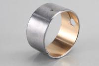 China Groove Split Bimetal Wrapped Bearings Steel Backing Copper Plating for sale