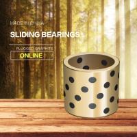 China Continuous Cast Embedded Solid Bronze Lubricating Bushing for sale