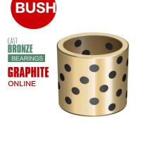 China Continuous Cast Embedded Solid Bronze Lubricating Bushing for sale