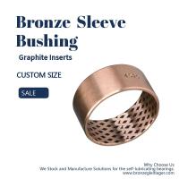 China Bushing, Sleeve | Inch Size Bronze/Graphite Sizes for sale