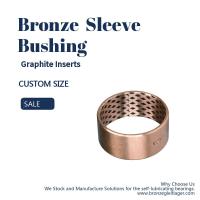 China Bushing, Sleeve | Inch Size Bronze/Graphite Sizes for sale