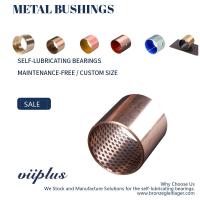China Wrapped Bronze Bearings , CuSn8 With Graphite, high-load and low-speed for sale