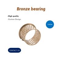 China Wrapped Split Sleeve 092 Bronze Flange Bearings for sale