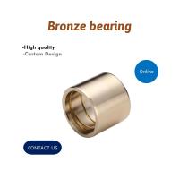 China Solid Self Lubricating Bronze Sleeve Bushings for sale
