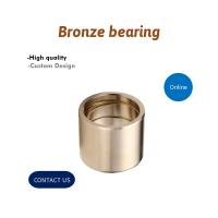 China Solid Self Lubricating Bronze Sleeve Bushings for sale