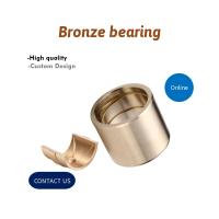 China Solid Self Lubricating Bronze Sleeve Bushings for sale