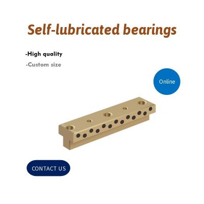 China SOML Plate Bronze Graphite Self Lube Wear Plates Mini Slide Plate for sale