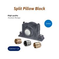 China Self Aligning Split Pillow Block Bearing Cast Iron Housings for sale
