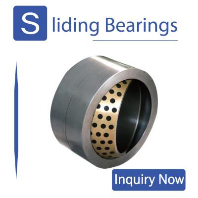 China Oil - Free Cast Bronze Bushings With Solid Lubricant Inserts for sale