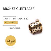 China SAE430B C86300  Bronze Bearings & Graphite Plugged Shoulder Bushing for sale