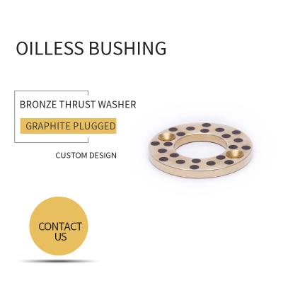China CuZn25A16Fe3Mn4 C86300 Graphite Bronze Bushing Slider Washer Material for sale