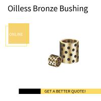 China Continuous Cast Embedded Solid Bronze Lubricating Bushing for sale