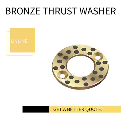 China JDB-JTW Graphite Bronze Thrust Washer Self Lubricated Oilless for sale