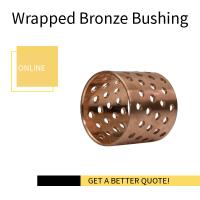 China CuSn8P Flanged Bronze Bushing Metric Size for sale