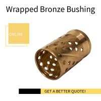 China CuSn8P Flanged Bronze Bushing Metric Size for sale