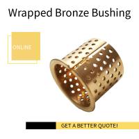China CuSn8P Flanged Bronze Bushing Metric Size for sale