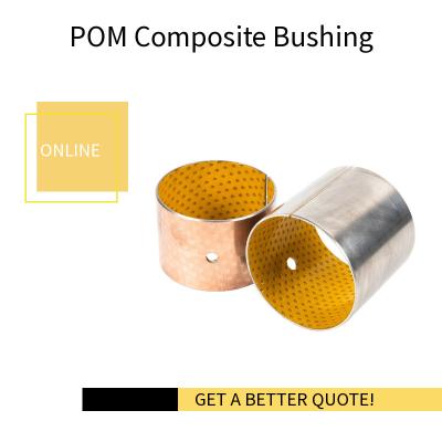 China POM Composite Gleitlager Metric Sleeve Bearings Anlaufscheiben Units Housings for sale